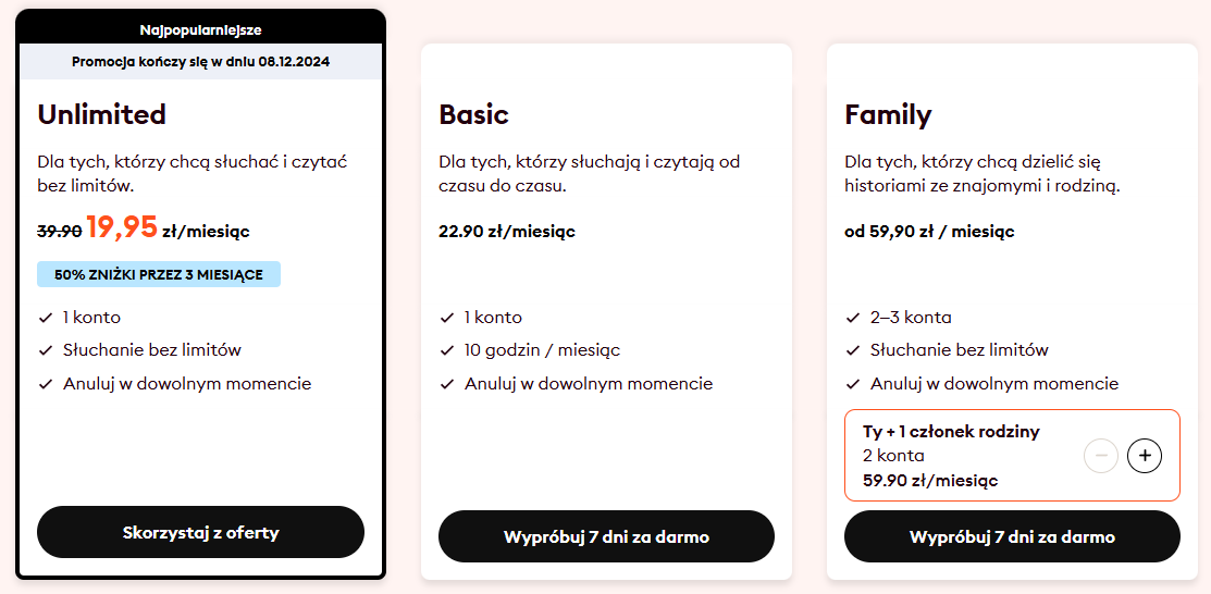 Moja Opinia o Storytel + Bonus 30 dni za Darmo [2025]